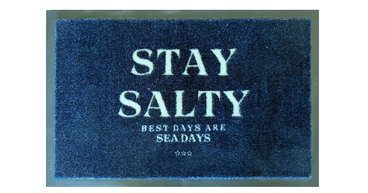 Marine Business Welcome Türmatte Stay Salty - ARC Marine